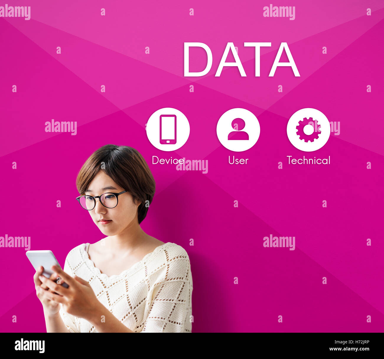 Data Website Network Application Concept Stock Photo - Alamy