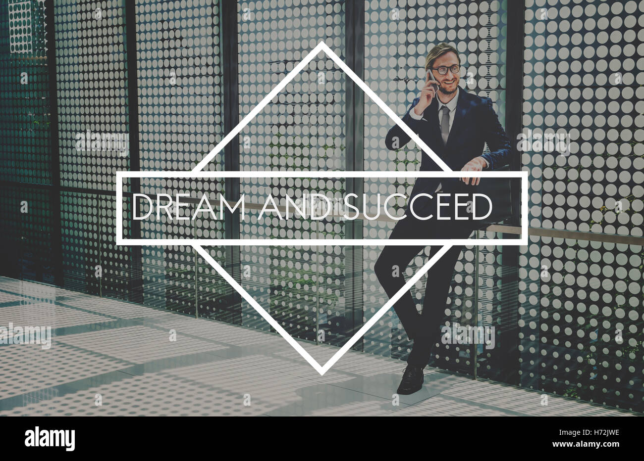 Business Dream and Success Corporate Concept Stock Photo - Alamy