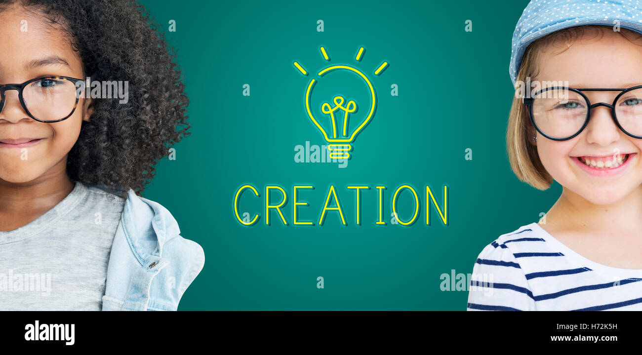 Children Culture Thinking Together Concept Stock Photo - Alamy