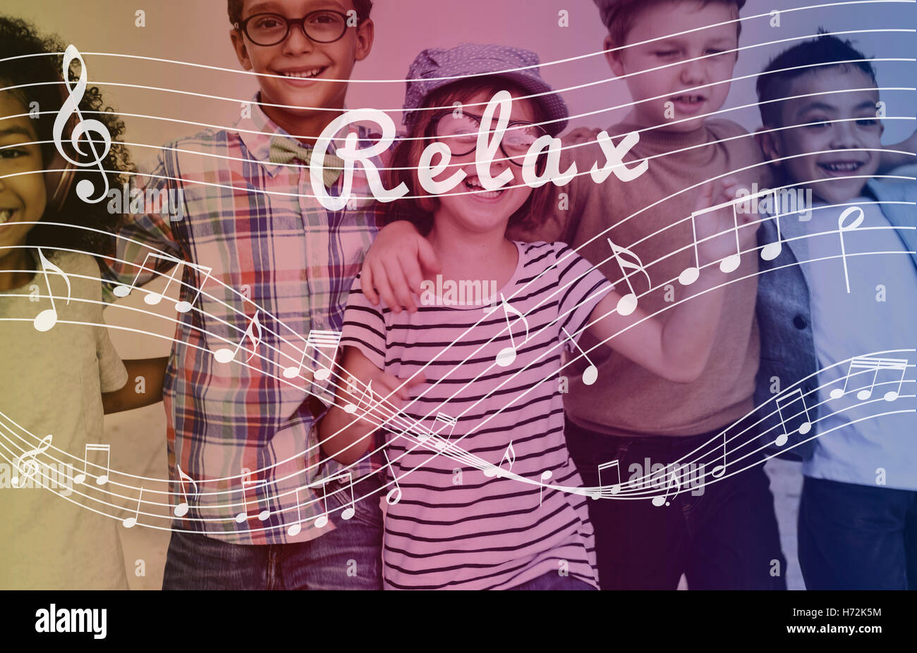 Music Musical Sound Entertainment Fun Concept Stock Photo - Alamy