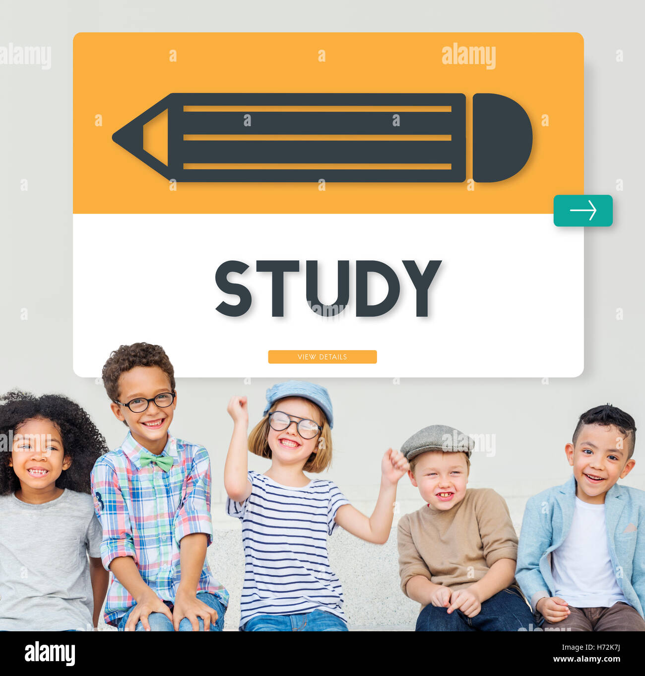 Pencil Education Study Academics Learning Graphic Concept Stock Photo ...