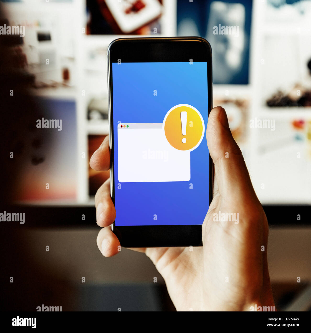 Pop exclamation point caution hi-res stock photography and images - Alamy