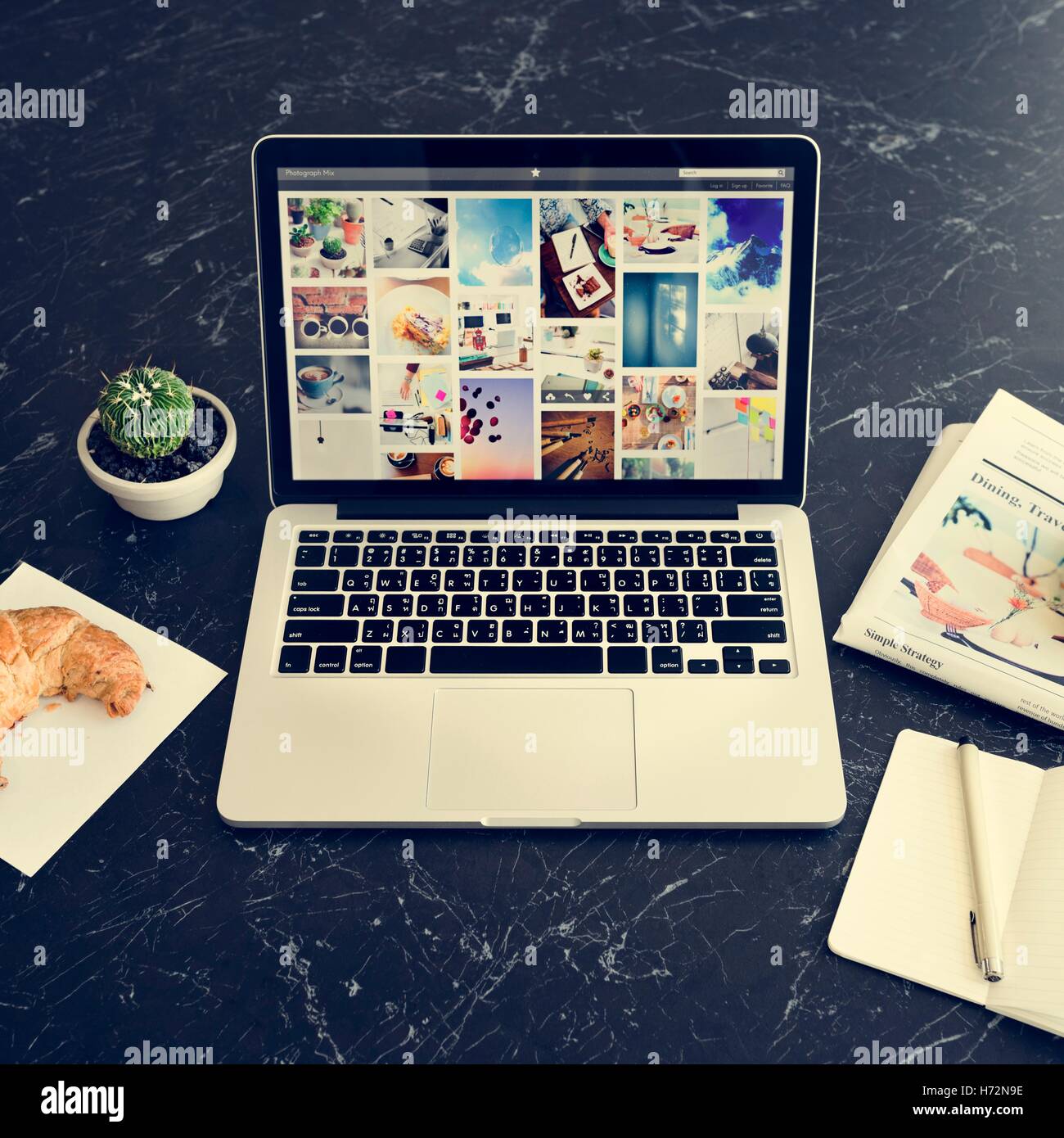 Newspaper design computer hi-res stock photography and images - Alamy