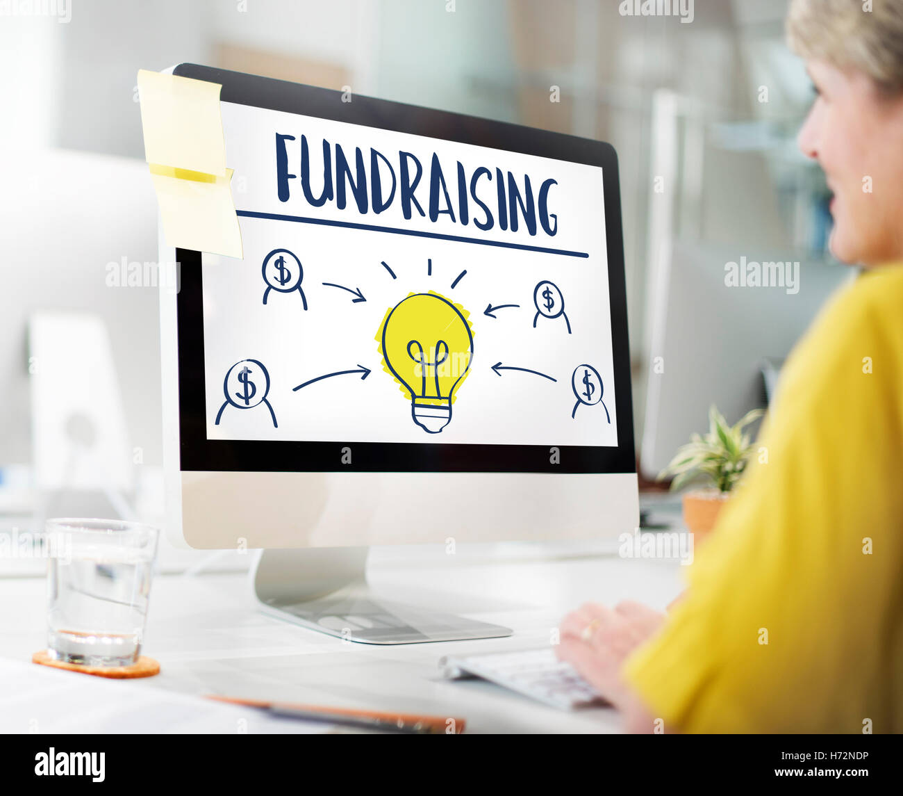Fundraising capital donation funds hi-res stock photography and images ...
