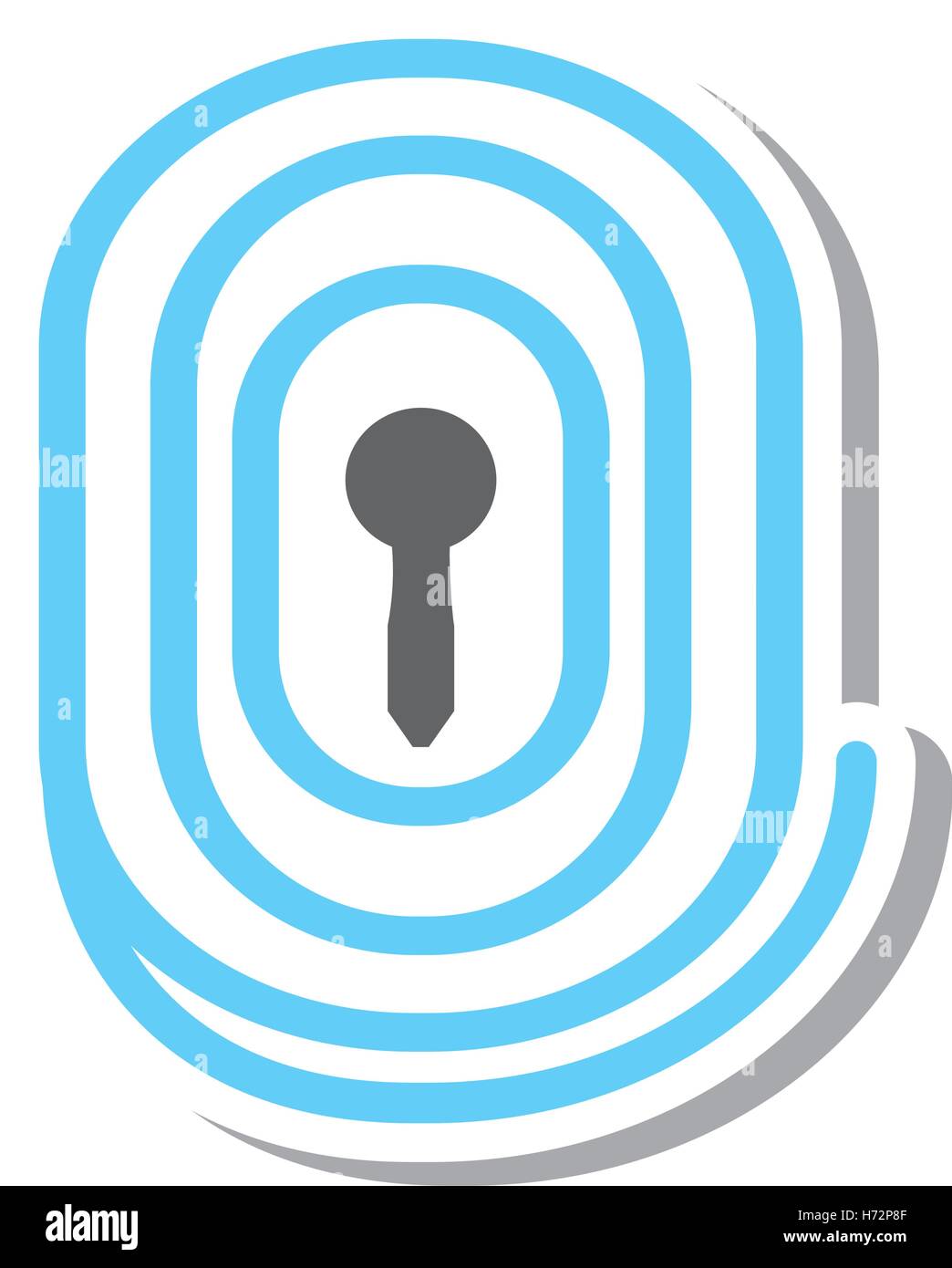 security chain with password vector illustration design Stock Vector ...