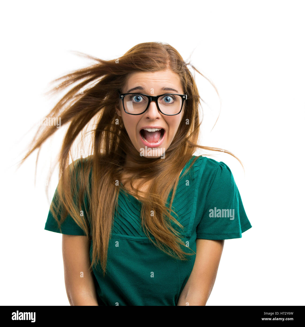 Surprised face hi-res stock photography and images - Alamy