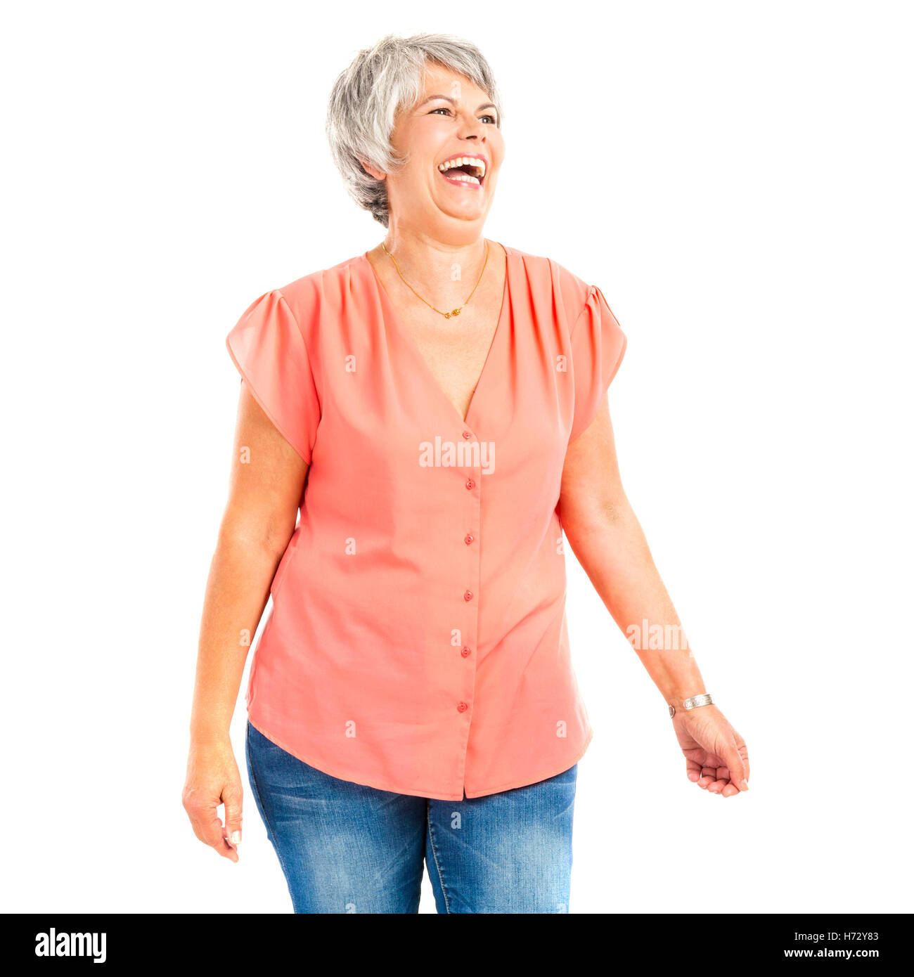 Portrait laugh laughing emotions hi-res stock photography and images ...