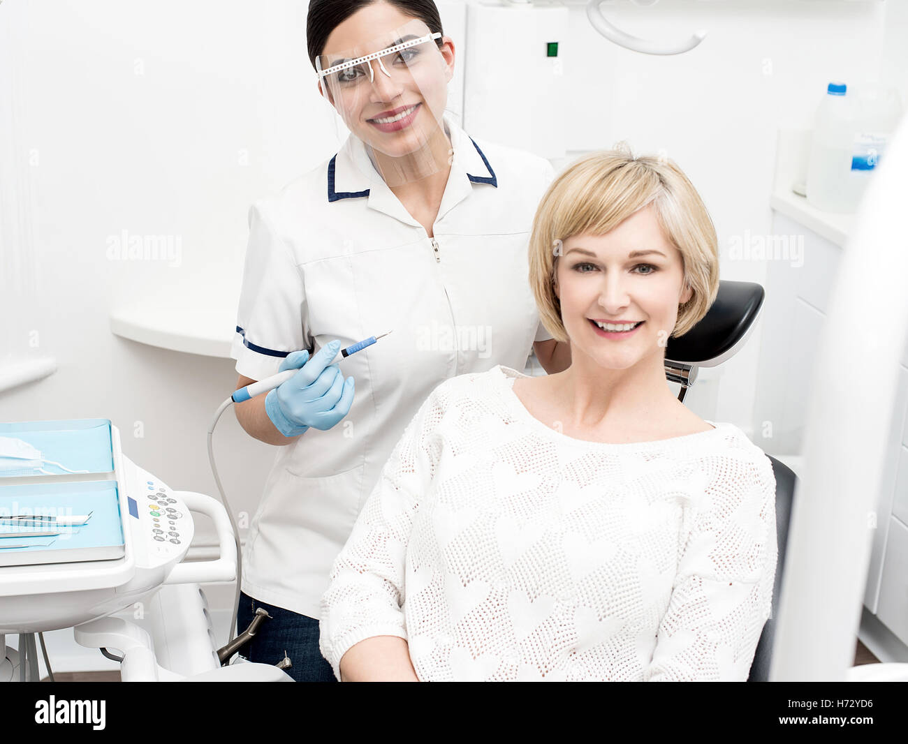 Female doctor laughing hi-res stock photography and images - Alamy