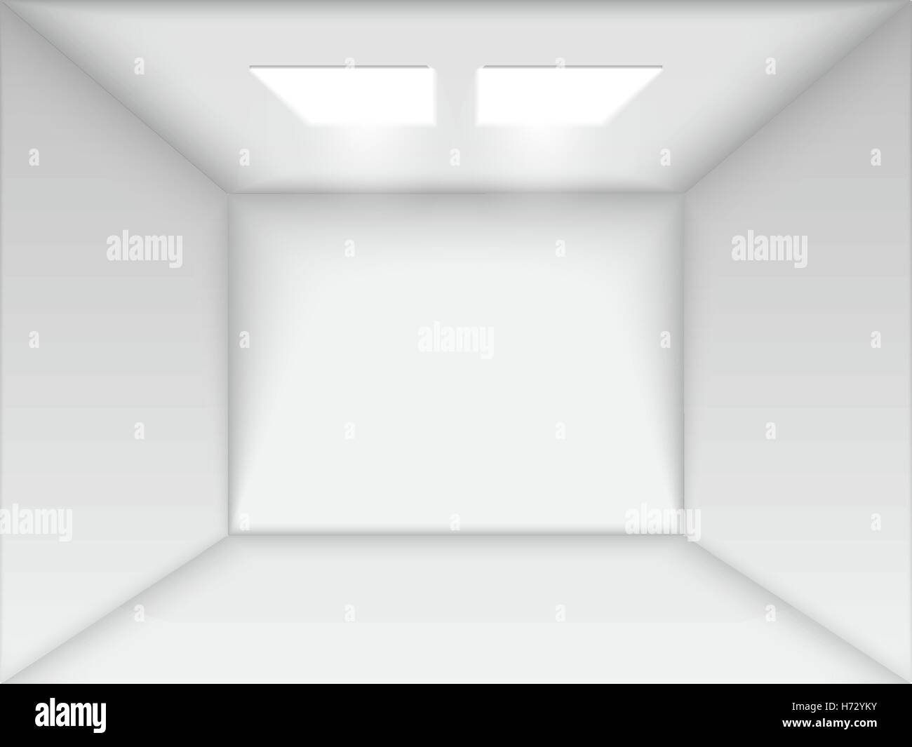 Vector empty white room Stock Vector Image & Art - Alamy