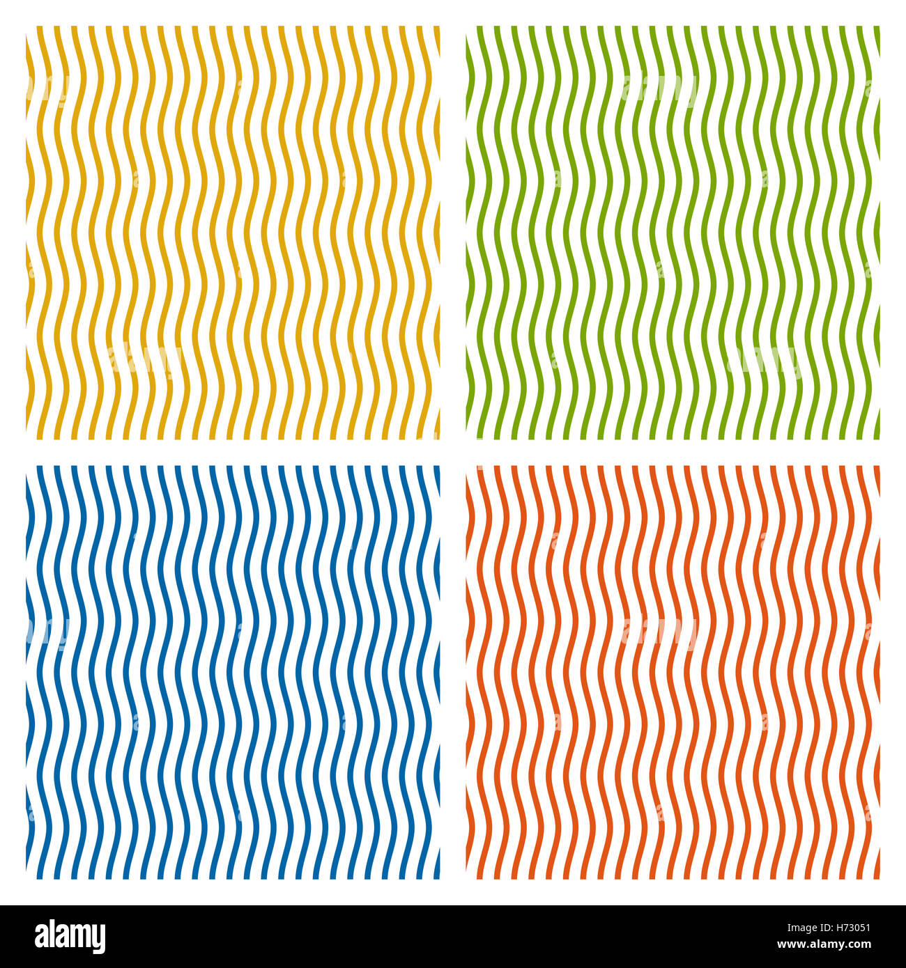 set - colored waves background - endless Stock Photo - Alamy