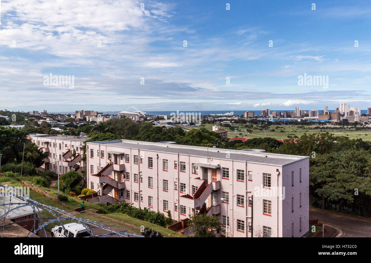 Overview of urban and suburban commercial and residential buildings ...