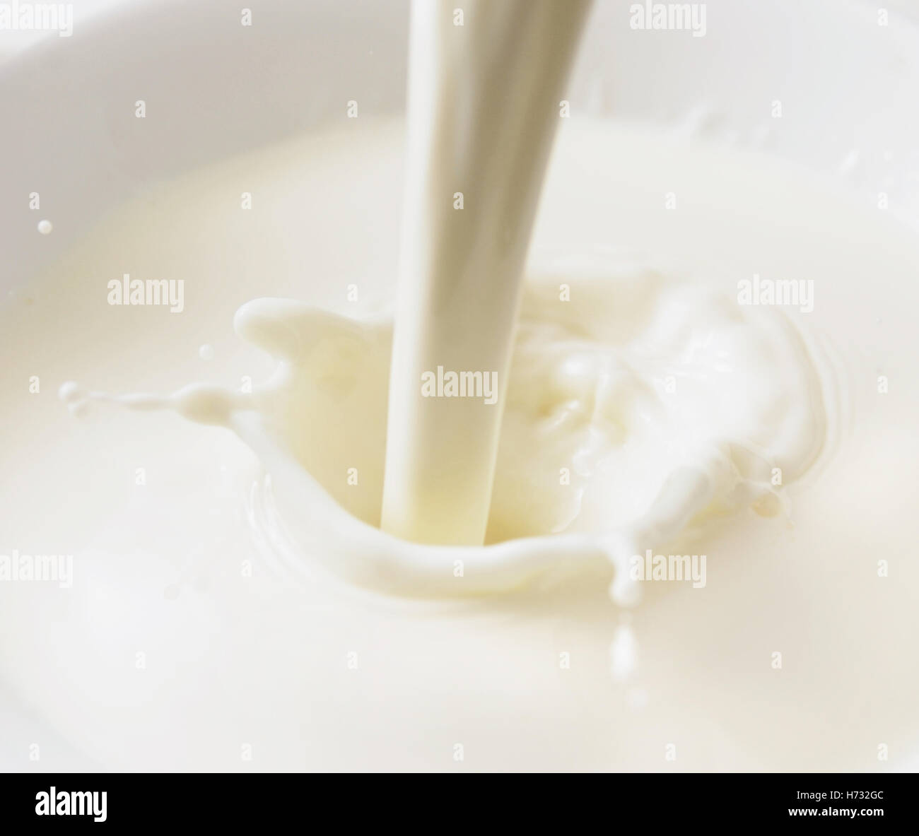 close up of milk splash Stock Photo - Alamy