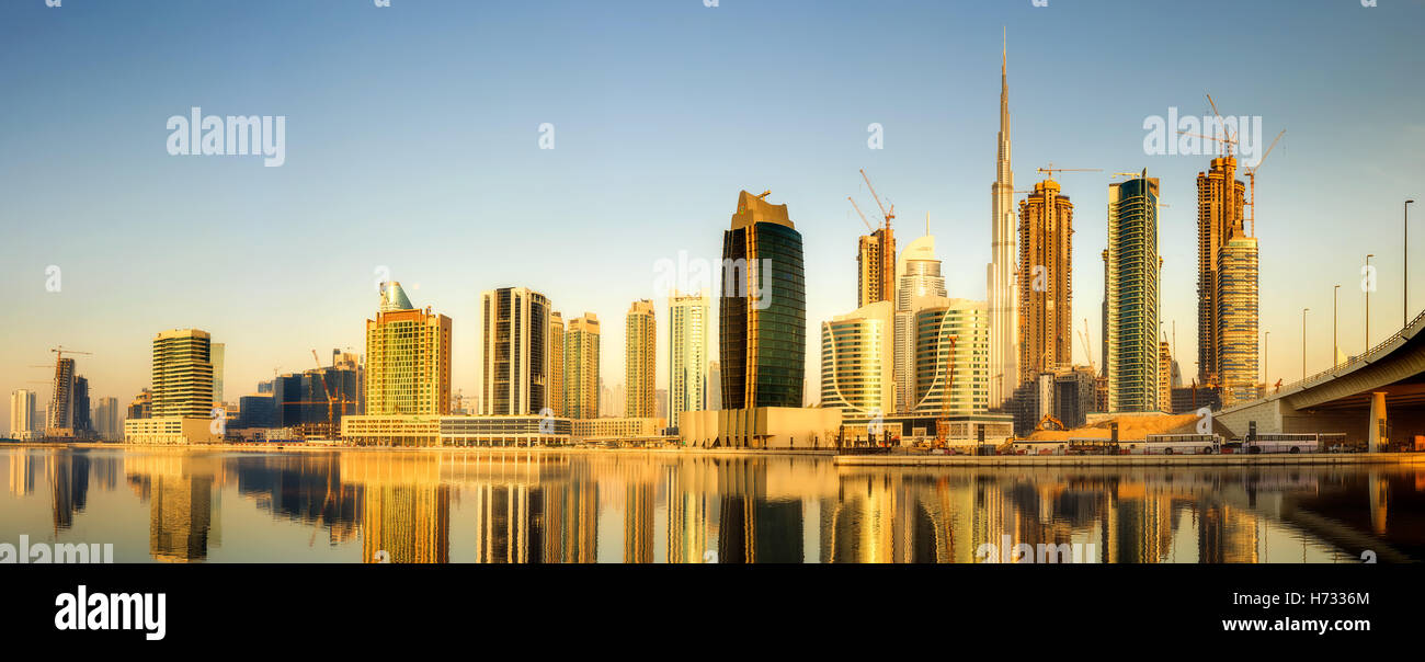 Business bay of Dubai, UAE Stock Photo - Alamy