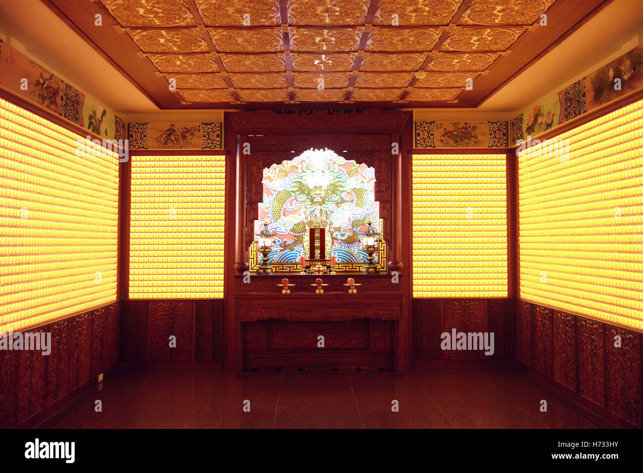 Detail inside temple xinzhu taiwan buddhism buddhist room prayer hi-res ...