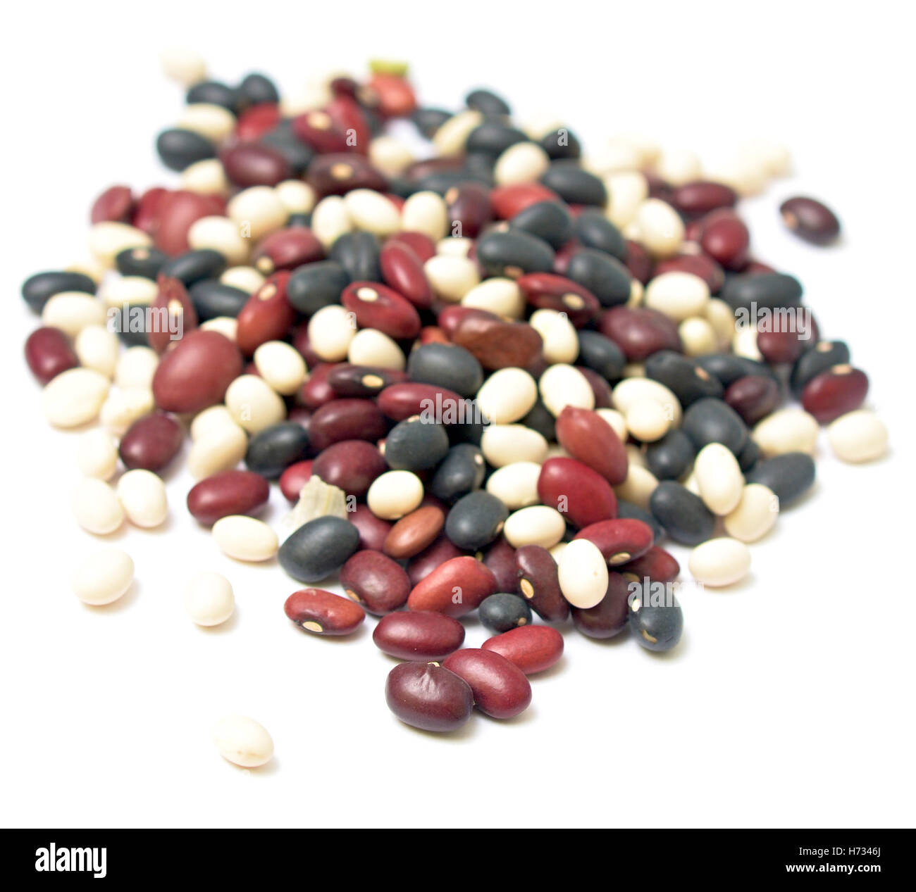 Red lentil isolated on Cut Out Stock Images & Pictures - Alamy