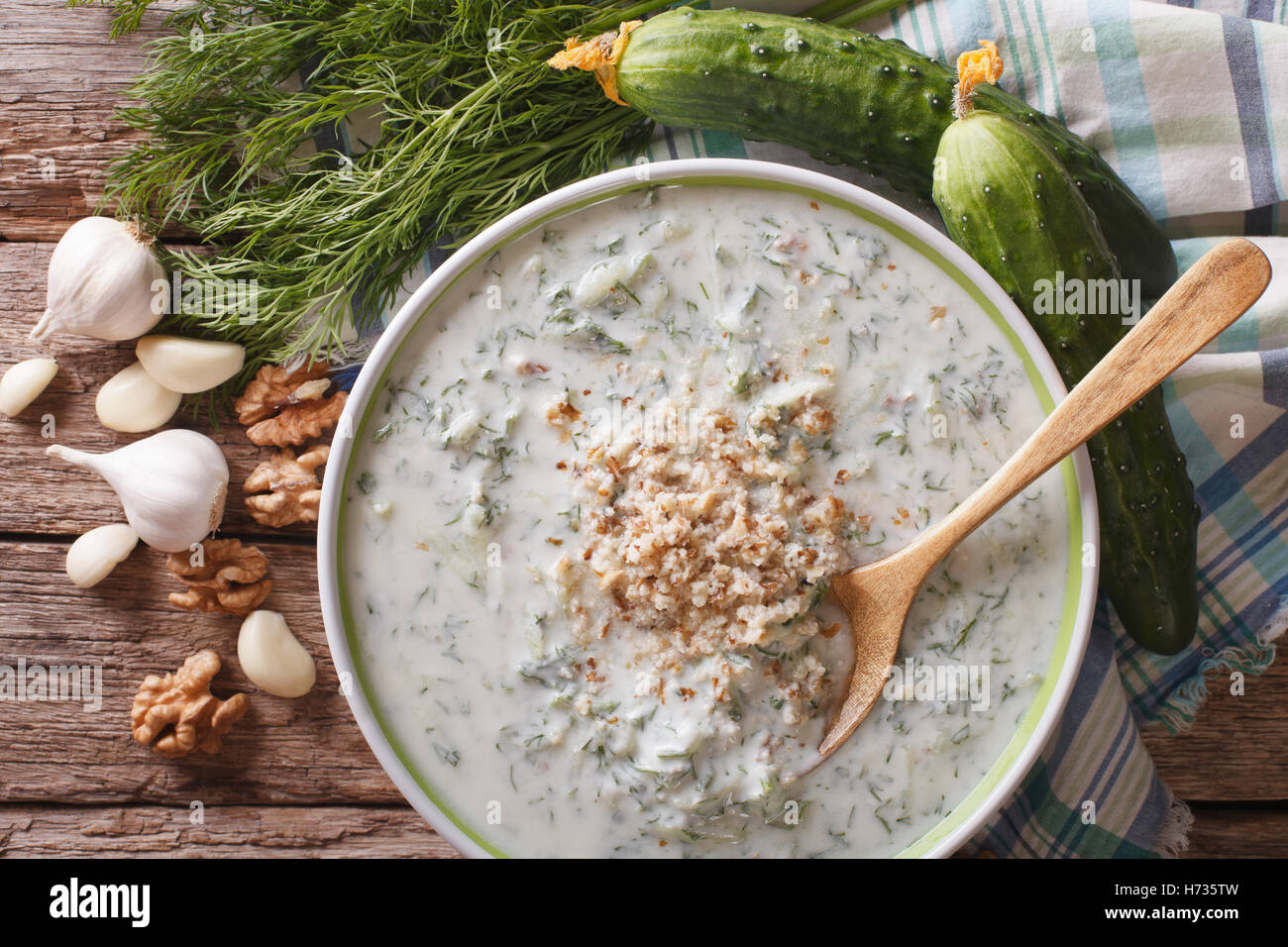 Bulgarian food above hi-res stock photography and images - Alamy