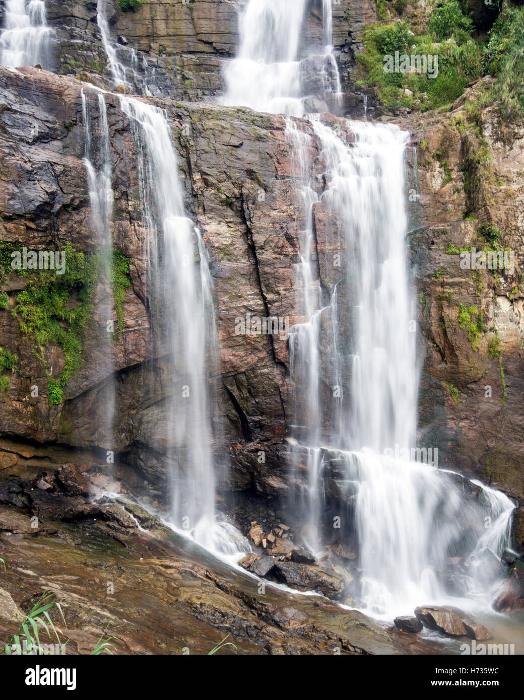 Ramboda Falls, Sri Lanka Stock Photo - Alamy