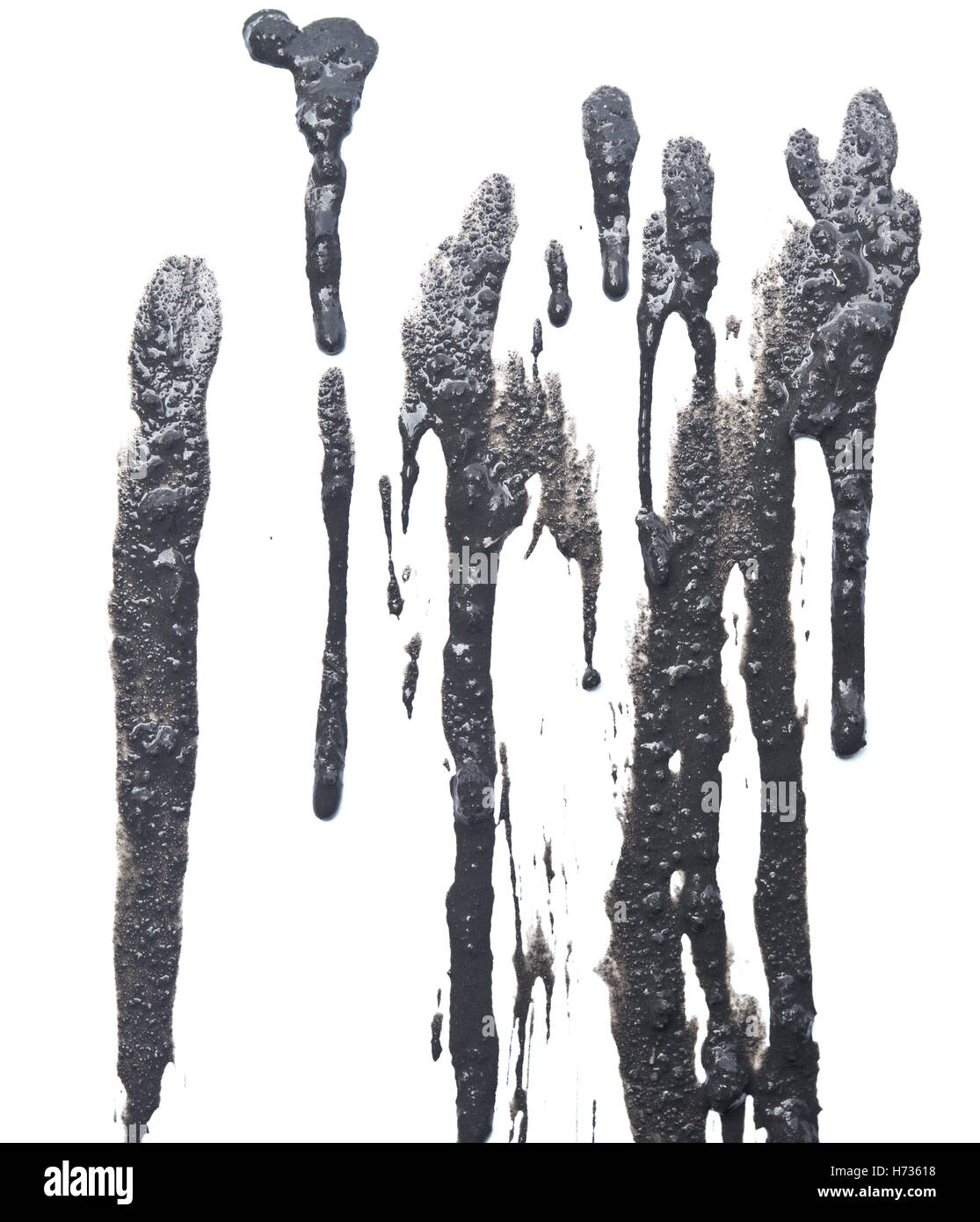 mud isolated on white background Stock Photo - Alamy