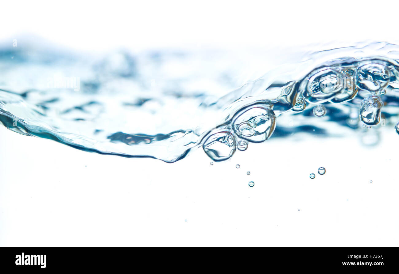 water splash isolated on white background Stock Photo - Alamy