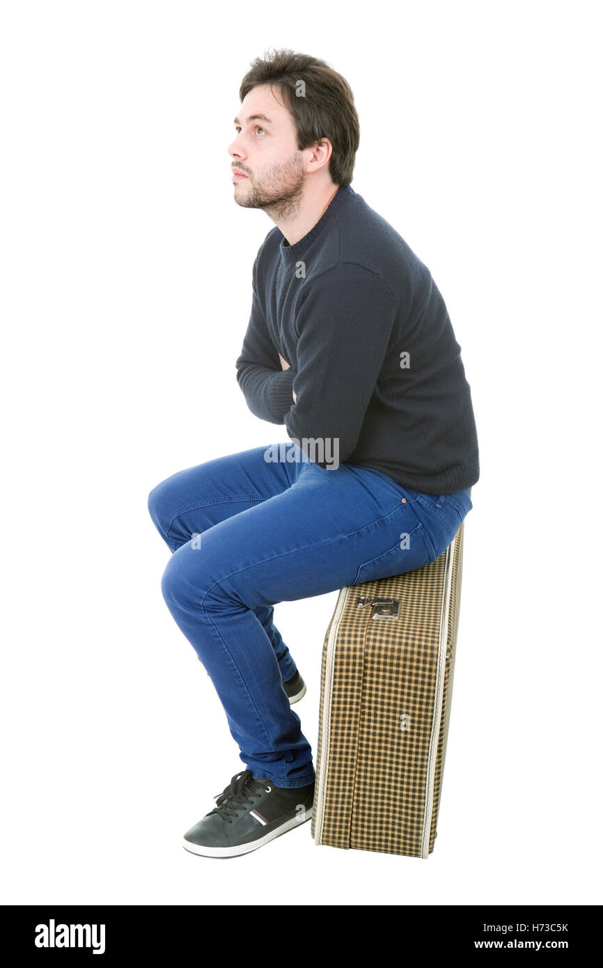 Single boy pose for men hi-res stock photography and images - Alamy