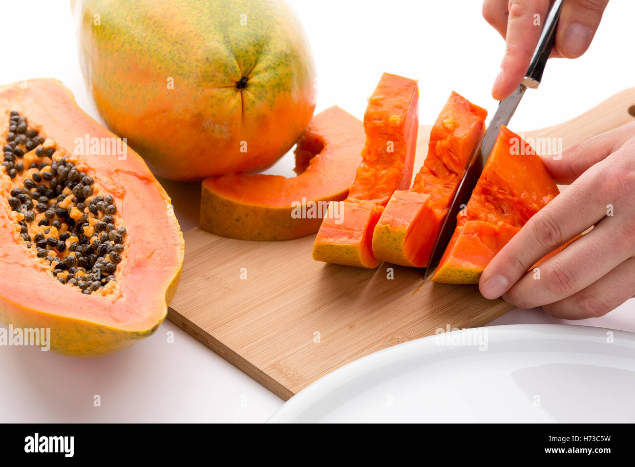 Papain fruits hi-res stock photography and images - Alamy