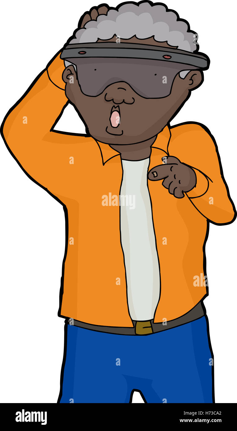 Man scratching head cartoon High Resolution Stock Photography and ...