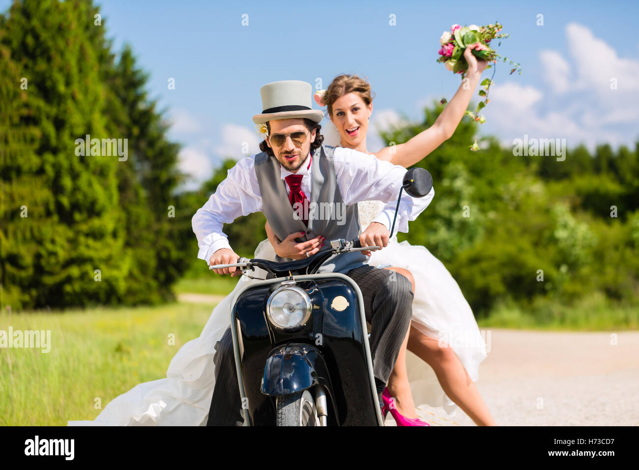 woman legs drive indicate show romantic wedding marriage marriage ...