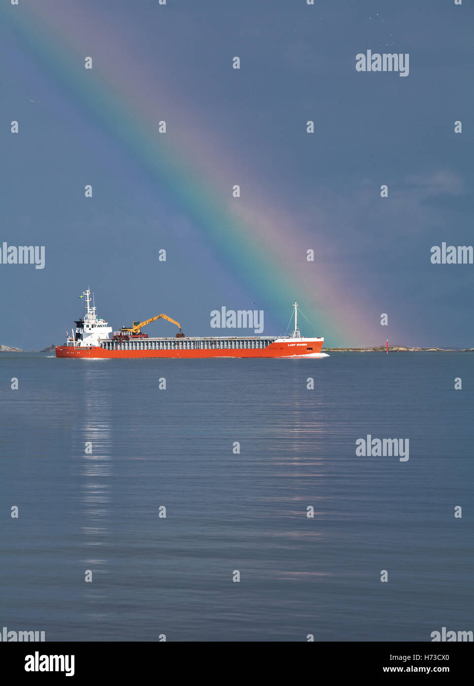 Dredger rainbow hi-res stock photography and images - Alamy