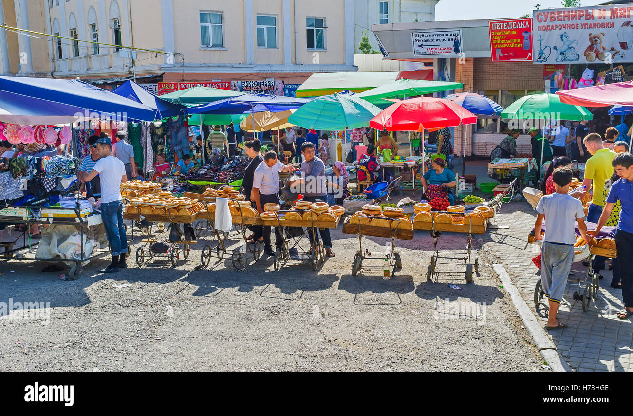The Chorsu Bazaar is the notable historic landmark and famous tourist ...