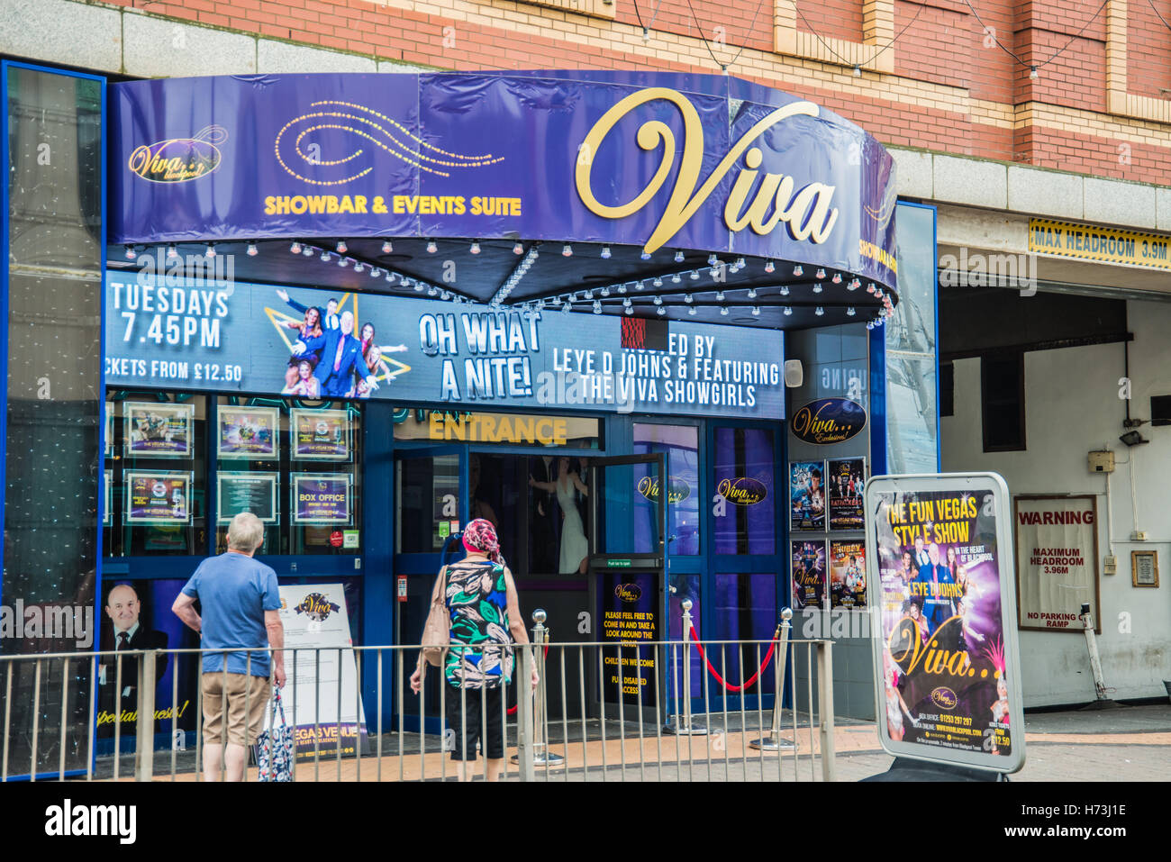 Viva show house Blackpool Lancashire Ray Boswell Stock Photo - Alamy