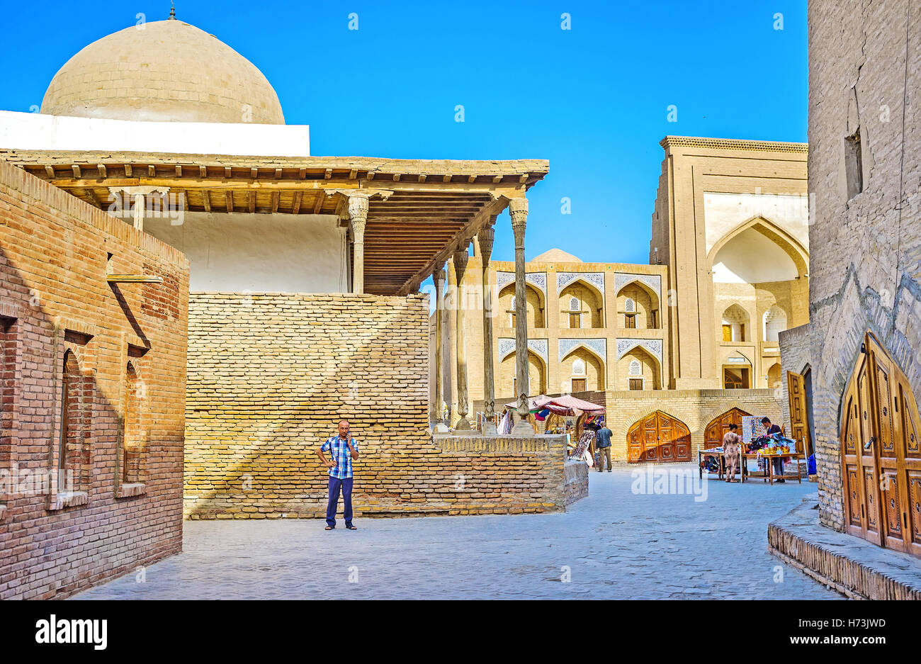 The interesting walk in the medieval town with many mosques, museums ...