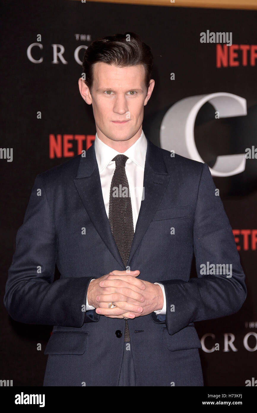 London, UK. 1st November, 2016. Matt Smith attending the World Premiere ...