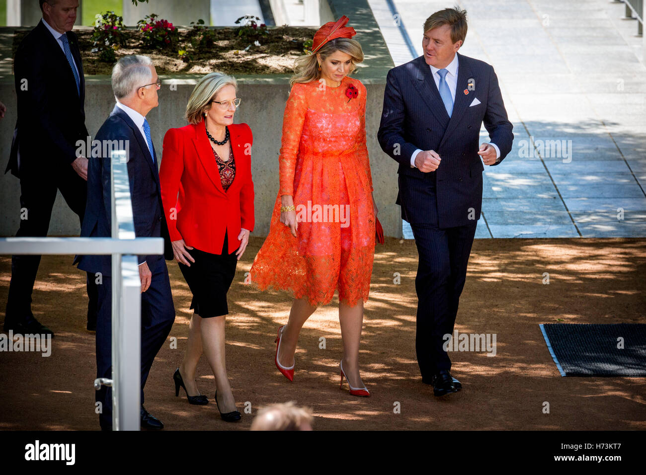 Canberra, Australia. 2nd Nov, 2016. King Willem-Alexander and Queen ...