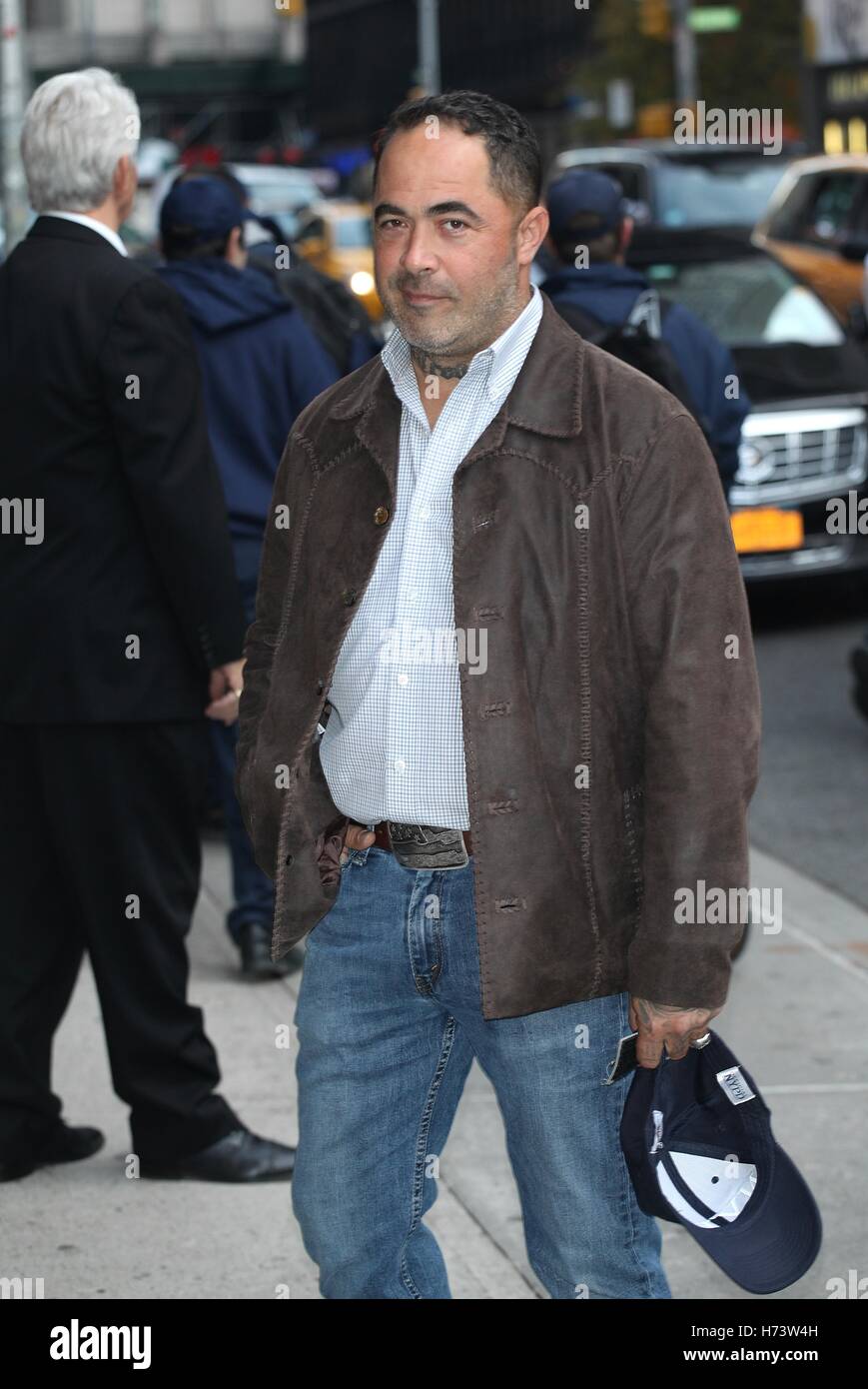 New York, NY, USA. 2nd Nov, 2016. Aaron Lewis visits The Late Show With ...