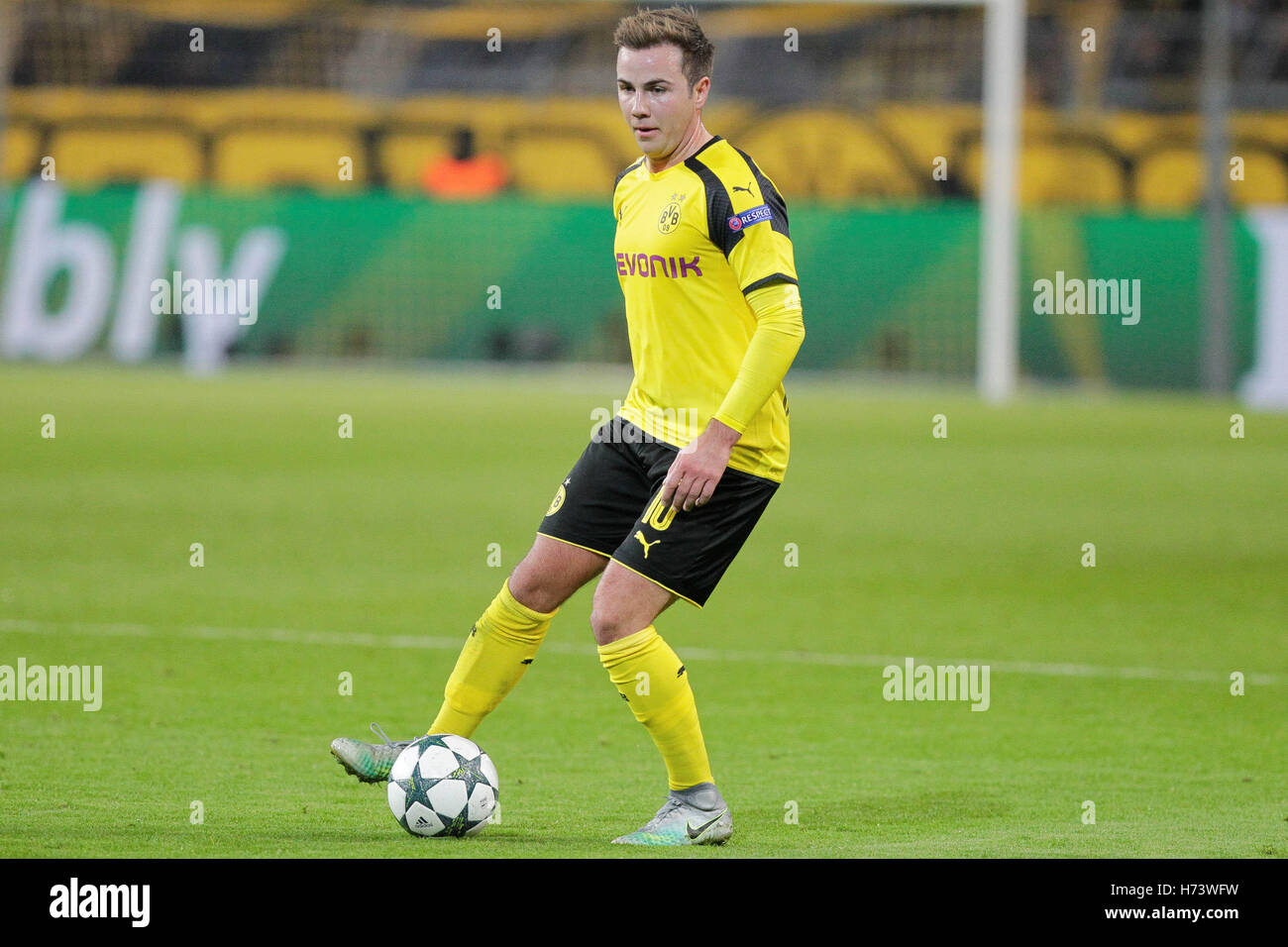 Dortmund, Germany. 2nd November, 2016. Mario Gotze (Borussia Dortmund ...