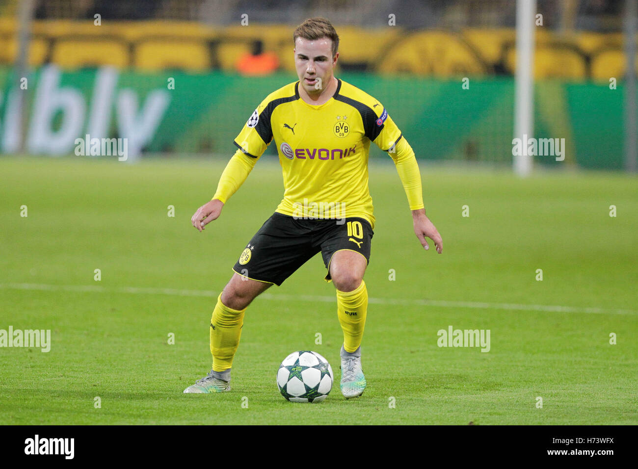 Dortmund, Germany. 2nd November, 2016. Mario Gotze (Borussia Dortmund ...