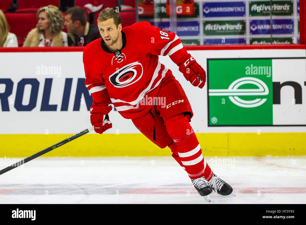 Raleigh, North Carolina, USA. 29th Oct, 2016. Carolina Hurricanes ...