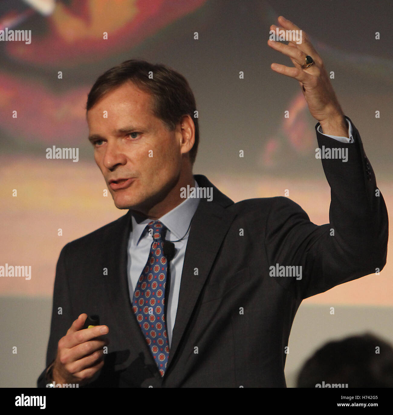 New York, USA. 2 November, 2016. CEO of Frederique Constant Peter Stas ...