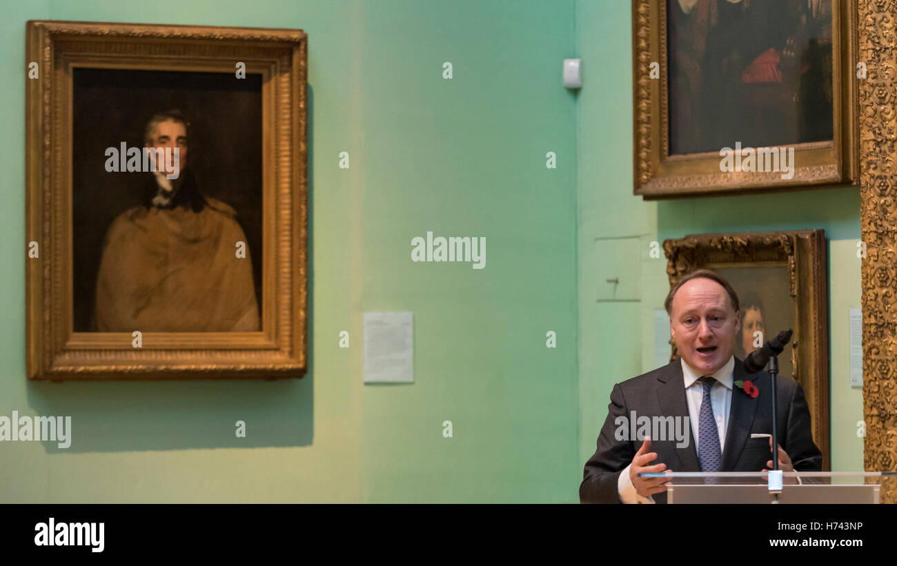 London, UK. 3 November 2016. Professor Andrew Roberts, historian ...