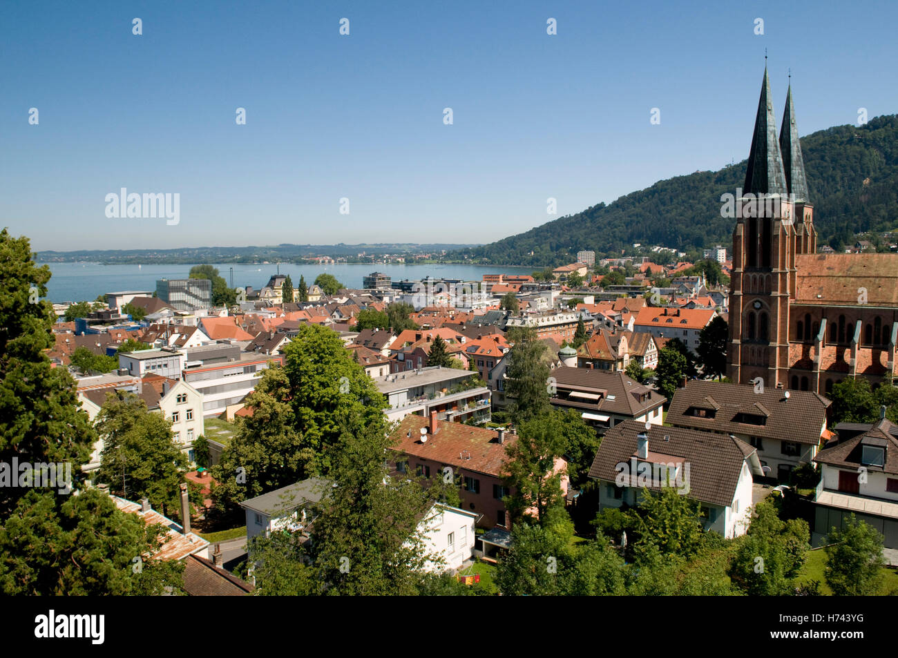 Cityscape of bregenz hi-res stock photography and images - Alamy