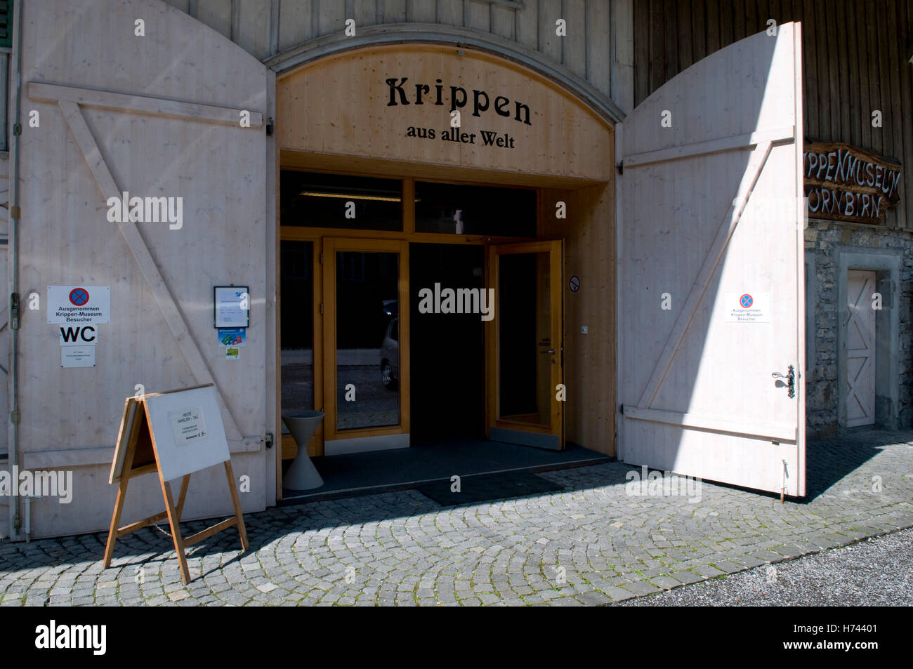Krippen-Museum nativity scene museum in Guetle, Dornbirn, Vorarlberg, Austria, Europe Stock ...