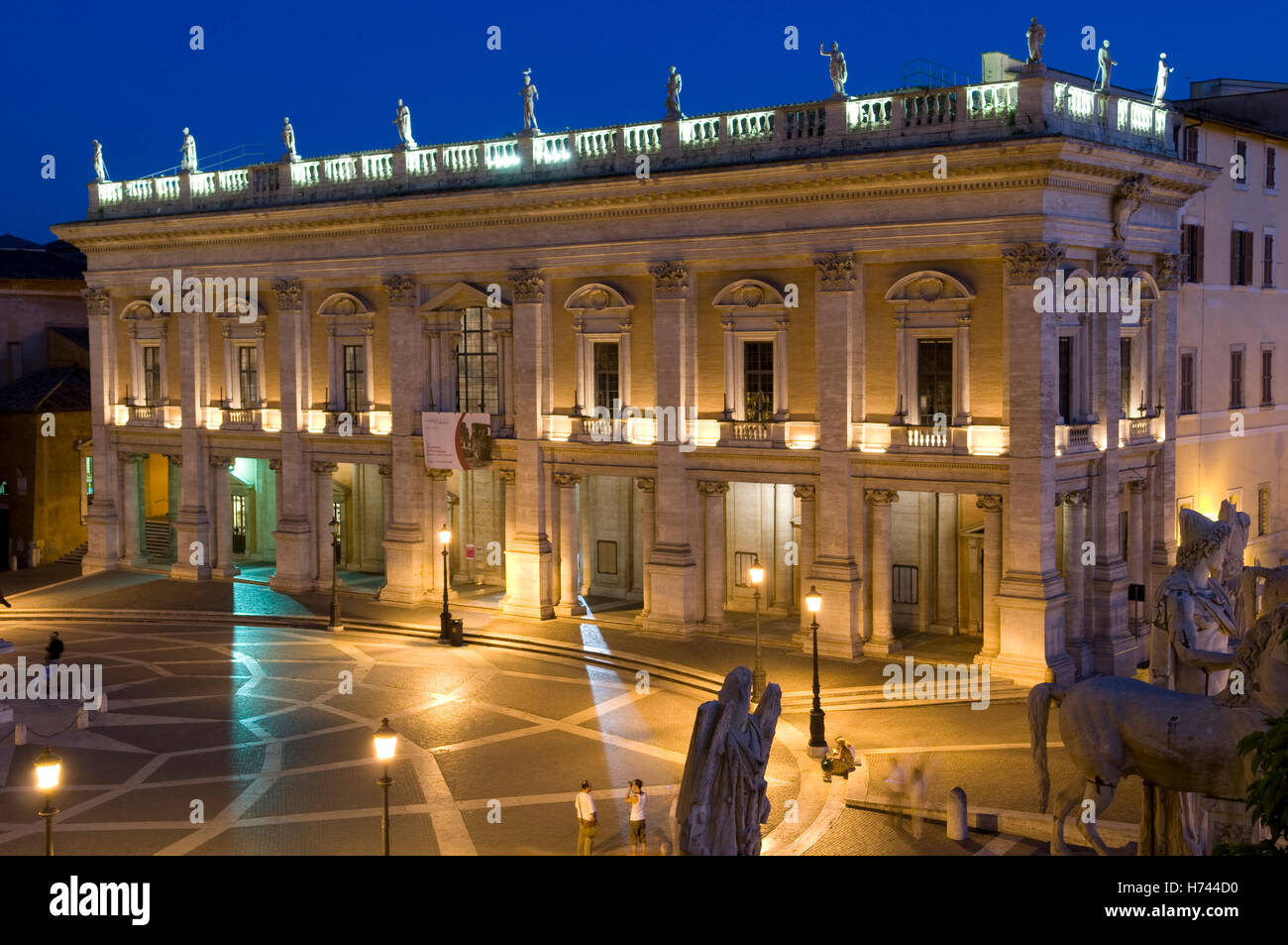 Capitoline Museums in the Palace of the Conservators on Capitol Square ...