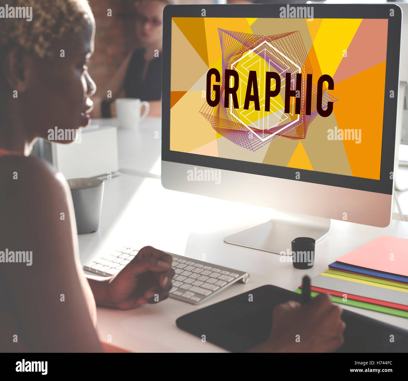 Color Ideas Creative Design Concept Stock Photo - Alamy