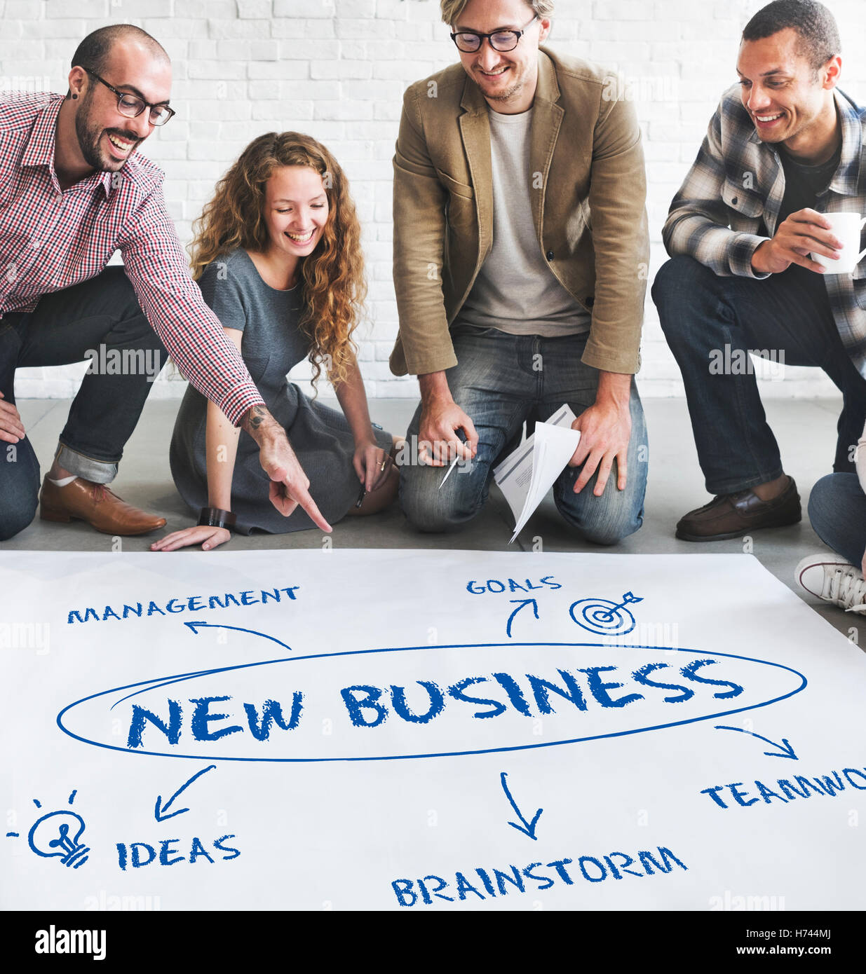 Business Growth Strategy Concept Stock Photo - Alamy