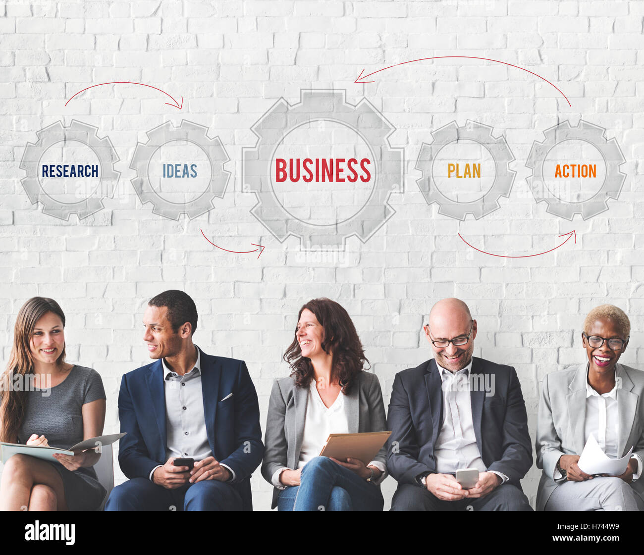 New Business Strategy Target Concept Stock Photo - Alamy