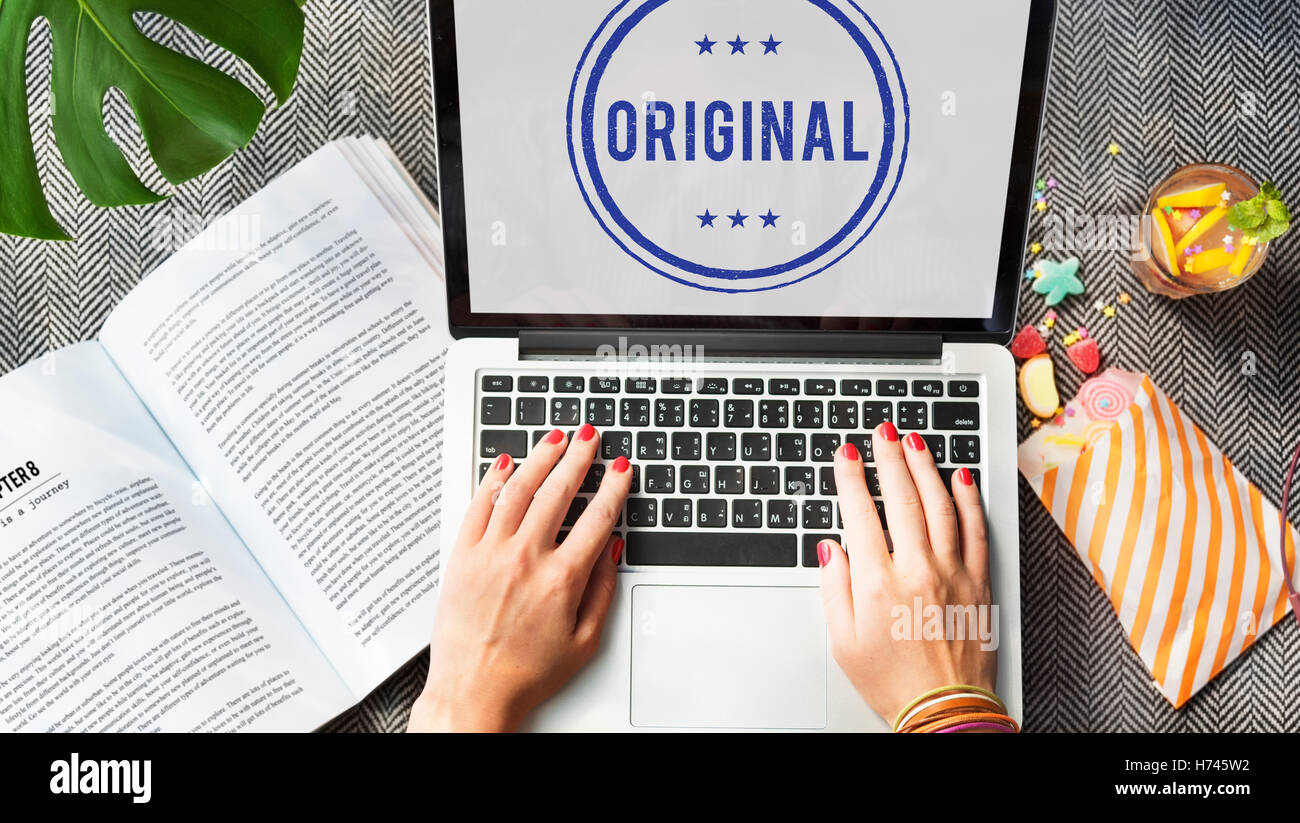 Original Copyright Genuine Patent Brand Graphic Concept Stock Photo - Alamy