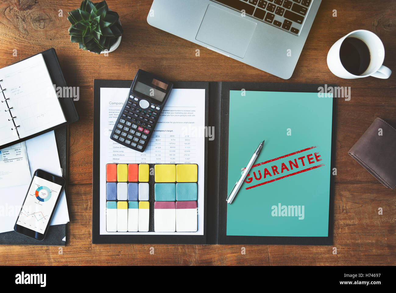 Guarantee Approved Brand Label Concept Stock Photo - Alamy