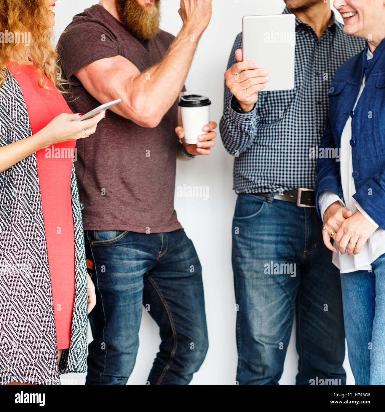 Group of People Community Togetherness Technology Concept Stock Photo ... Group of People Community Togetherness Technology Concept Stock Photo ...