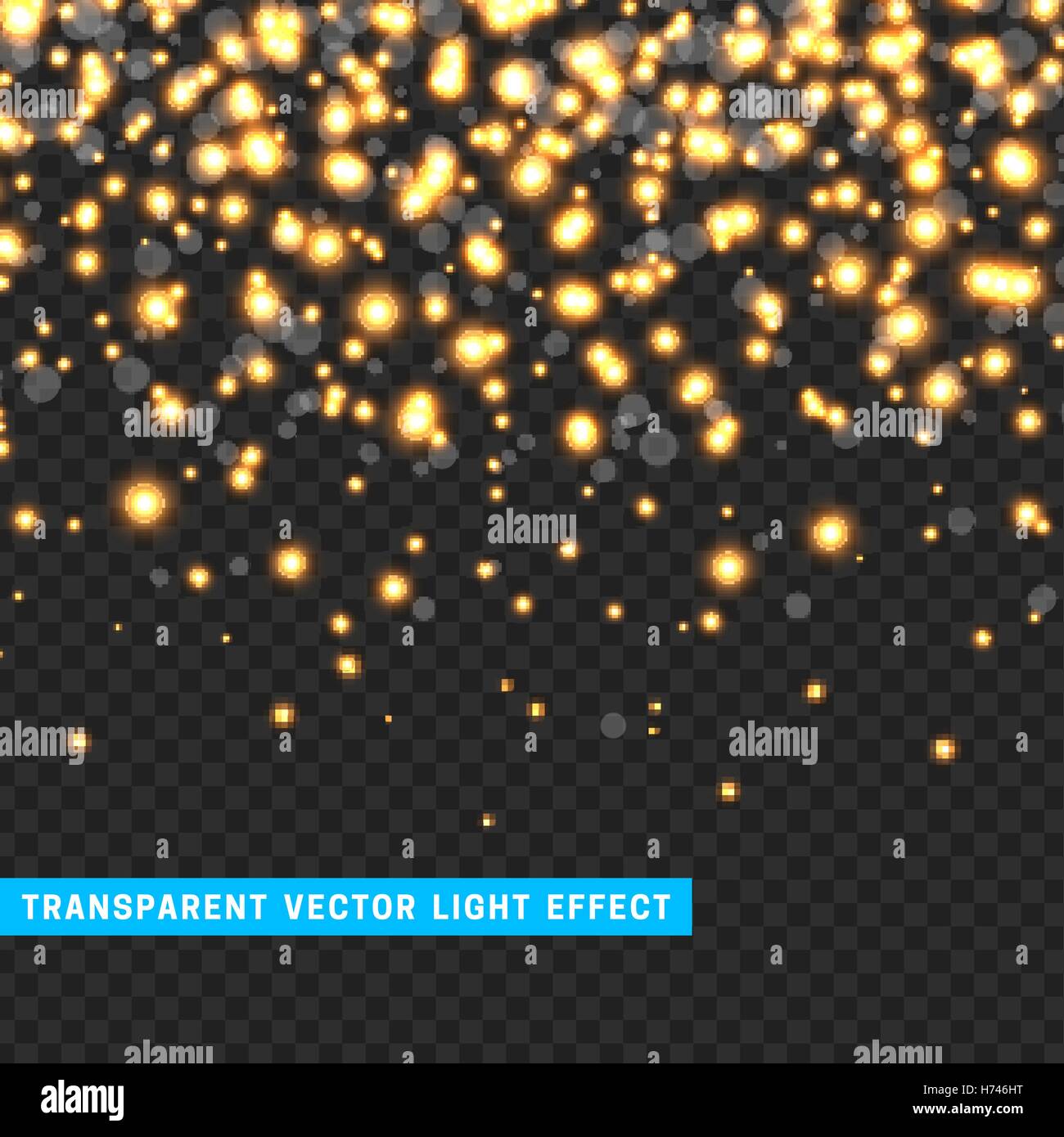 Vector with transparency light effect sparkle. Glitter background ...