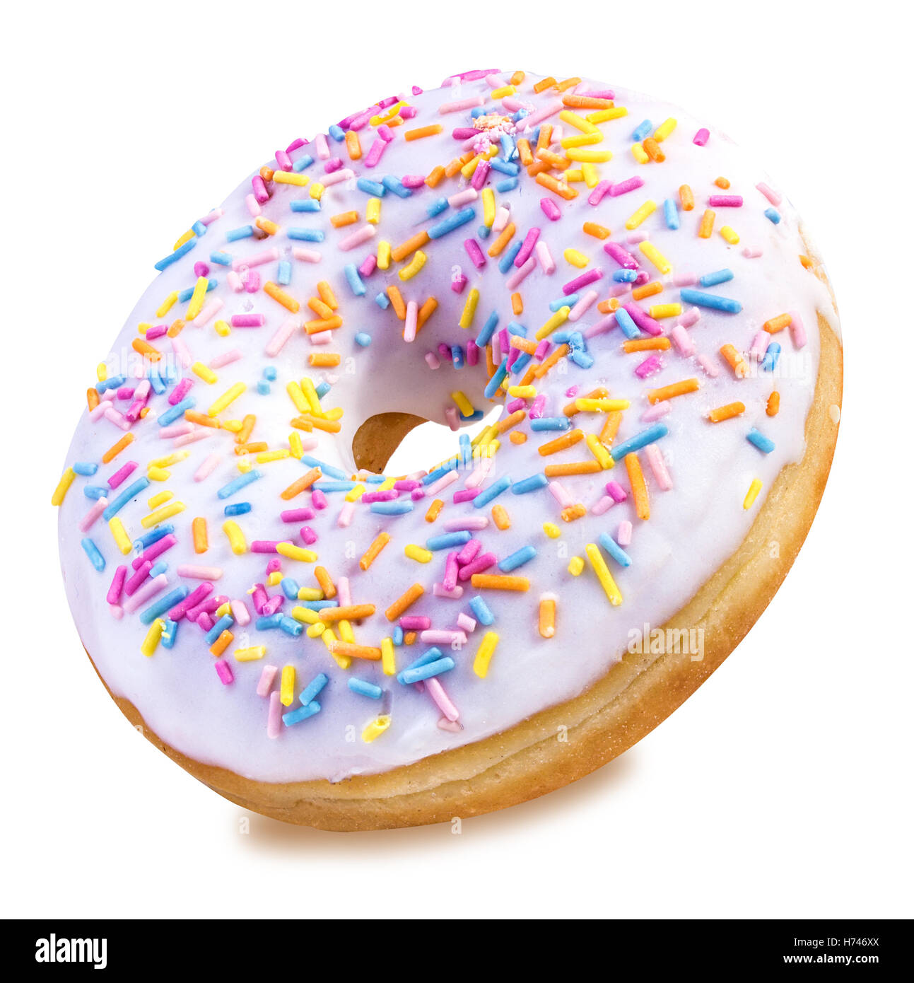 donut isolated on white background Stock Photo - Alamy